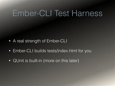 Ember Testing Internals With Ember Cli Pdf