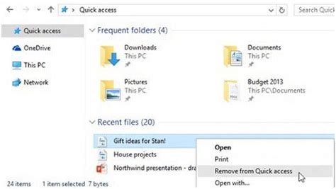 File Explorer In Windows Microsoft Support Quick Access Projects