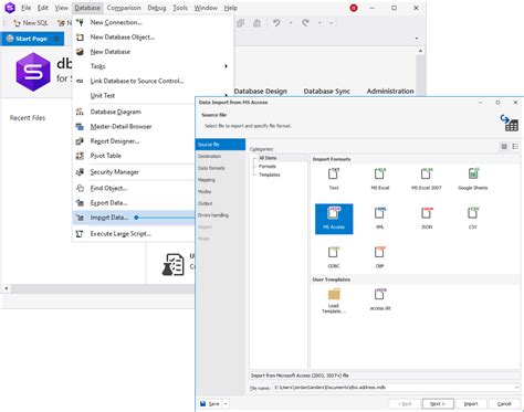 Bulk Data Import From Microsoft Access