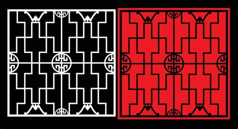 Decorative Wall Panels Set Jali Design CNC Pattern Cnc Design Furniture Vector Art At