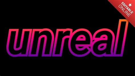 Unreal Purple Orange Stroke Text Effect Generator Unreal Purple Orange Stroke Text Effect Generator