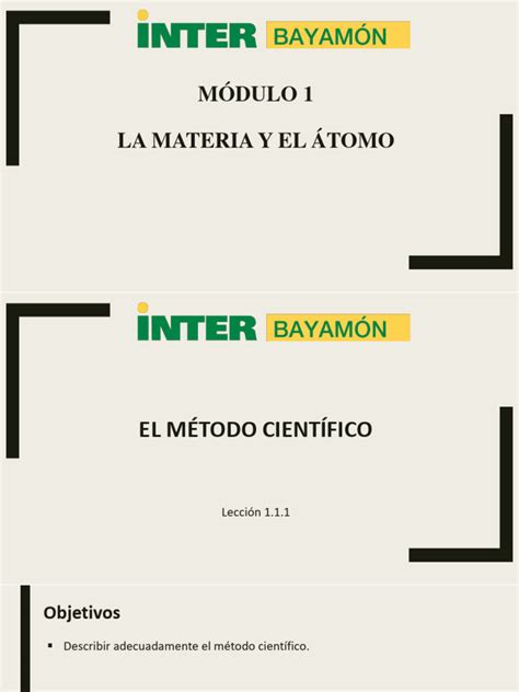 Chem 2115 Modulo 1 Unidad 11 Parte 1 Descargar Gratis Pdf