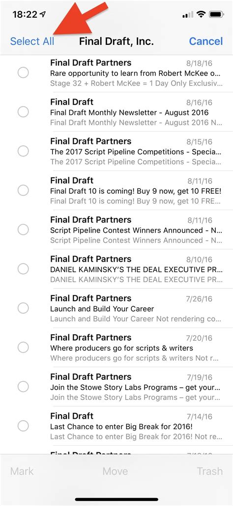 IOS Makes Bulk Deleting Emails In Apple Mail Easier Faster On Your IPhone IOS IPhone