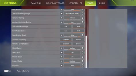 Apex Legends Best Settings For Maximum FPS Guide