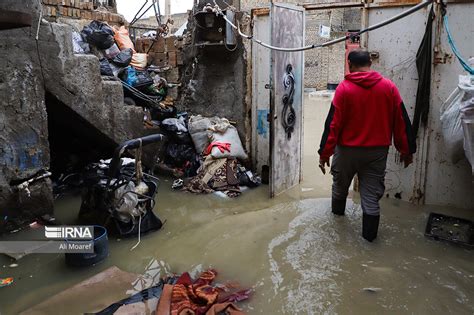 تخلیه آبگرفتگی ناشی از باران در پنج منطقه اهواز ایرنا