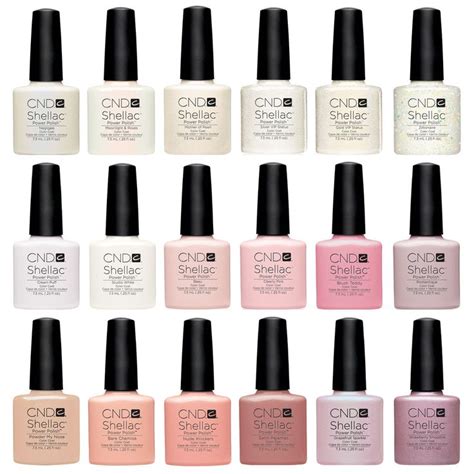 Cnd Shellac Uv Nail Polish All New French Manicure Colourstop Coat