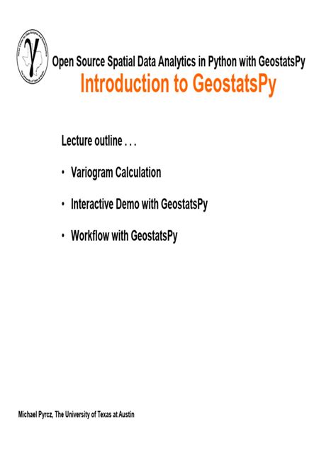 01 Introgeostatspy Variogram Calculation Pdf Applied Mathematics