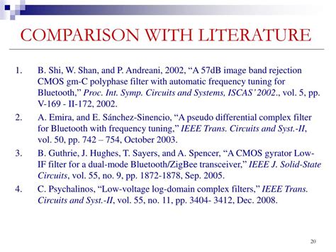 Ppt A Cmos Low Power Current Mode Polyphase Filter Powerpoint Presentation Id 6258004