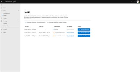 Sync Health And Monitoring School Data Sync Microsoft Learn