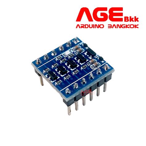 Logic Level Converter MODULE CHANNEL V V IIC UART SPI บดกรขาแลว Lazada co th