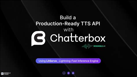 🧠 give your app a voice production ready text to speech with chatterbox tts and litserve a