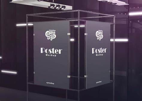 Classy Clean Poster Mockup Behance