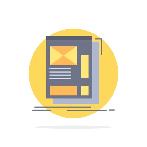 Web Layout Vector Png Images Wire Framing Web Layout Development Flat