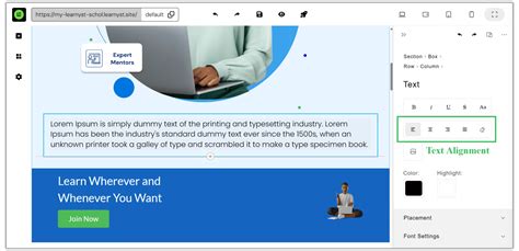 Add Text And Modify The Text Settings