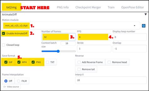 Simple Guide Create Amazing Animated  Using Animatediff In