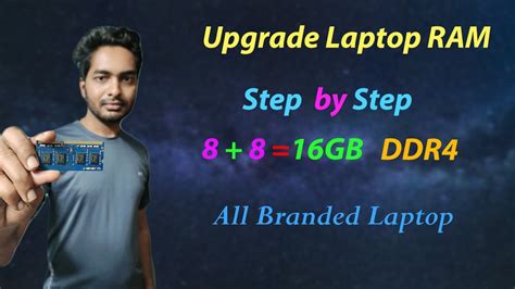 How To Upgrade Laptop Ram In All Branded Laptops Explained YouTube