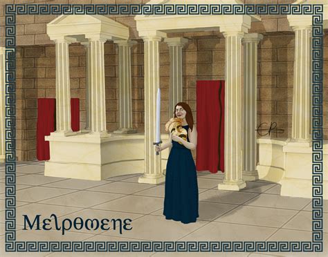 Artstation Melpomene The Muse Of Tragedy