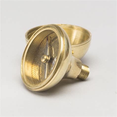 A Walking Stick With Compass Bukowskis