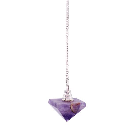 Amethyst Pyramid Pendulum Our Satellite Hearts