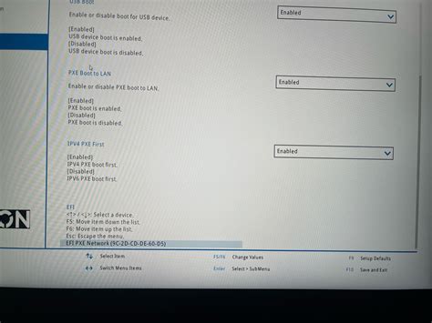 Efi Pxe Network R Lenovo