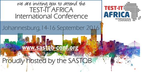 Sastqb Testit Africa Conference Teaser And Latest Istqb News May 25th 2016 Iitpsa