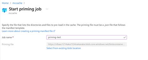 Pré carregar arquivos no Azure HPC Cache Microsoft Learn