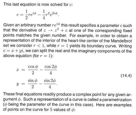 Polynomials Series Related To The Mandelbrot Set Mathematics Stack