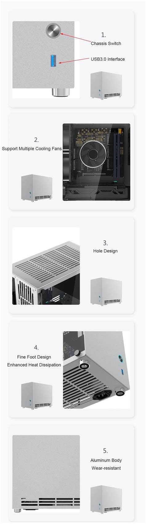 White Itx Computer Case Buy Computer Case Feet Deluxe Computer Case New Computer Cases Product