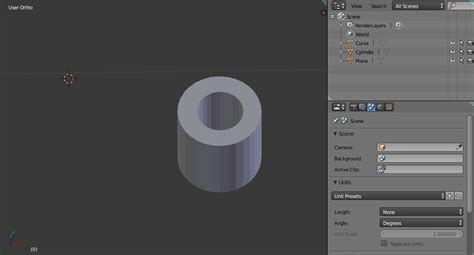 Intersection Blender Untuk Memotong Objek