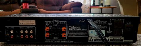 Technics Stereo Integrated Amplifier With Receiver Stereo Systems