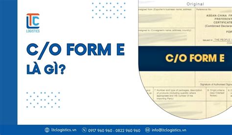 Co Form E Là Gì Hướng Dẫn Chi Tiết Thủ Tục Xin Co Form E