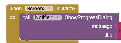 End Of Process Notifier ShowProgressdialog MIT App Inventor Help MIT App Inventor Community