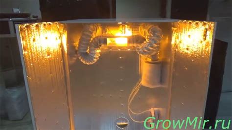 Гроубокс своими руками. Сделать шкаф для растений с ДНАТ освещением ...