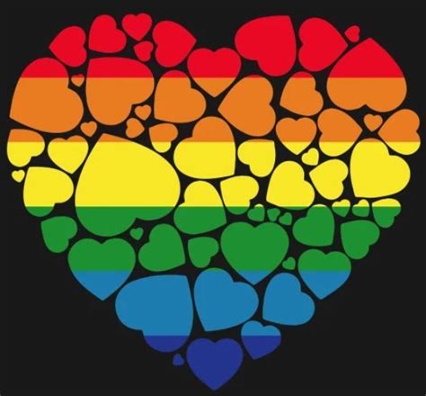 Lgbt Pride Flag Heart