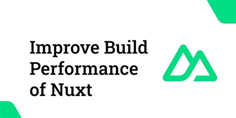 Jakub Andrzejewski On Linkedin Improve Build Performance Of Nuxt