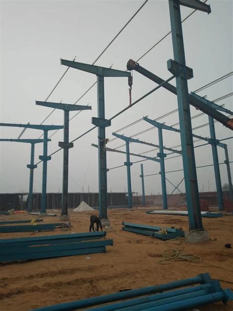 Structure Erection Work In Progress At Sampla Rohtak Haryana Site Kumar Gaurav Jadon