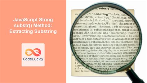 Javascript String Slice Method Slicing String Codelucky