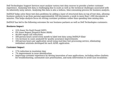 Insights Dell Technologies Dellnlp A Centralized Text Processing Engine Dell Technologies