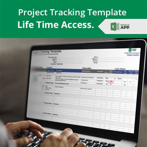 Project Tracking Template Excels App