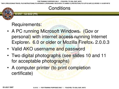 Ppt Pre Oconus Travel File Pro File Step By Step Instruction Powerpoint Presentation Id