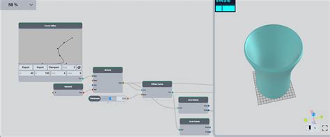 Lets Create A Parametric Cup Model On Beegraphy Parametric Node Editor