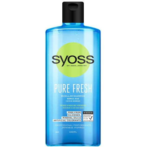 Syoss Shampoo Pure Fresh 440ml - Snuffelstore