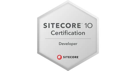 Sitecore 10 Net Developer Certification 2024 Was Issued By Sitecore