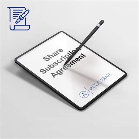 Subscription Agreement Free Subscription Agreement Template In 2021