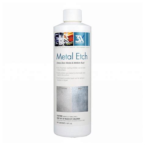 X Metal Etch Rust Remover Oz Liquid Garage Tool Accessories At Sportsman S Guide