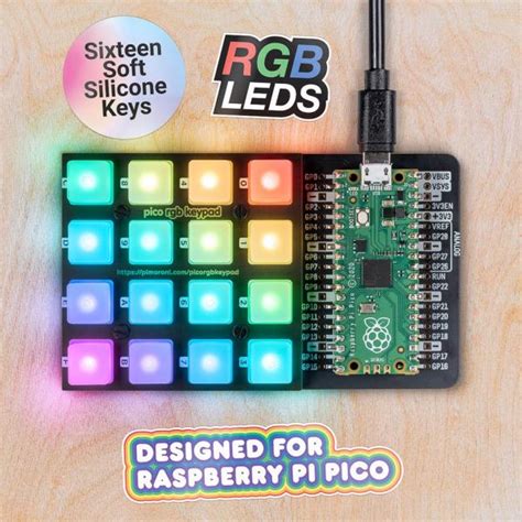Pico Rgb Keypad Base [pim551] 디바이스마트