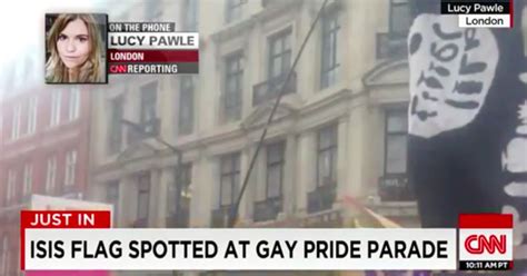 VIDEO CNN Mistakes Sex Toy Flag For ISIS Flag At Pride Parade John Hawkins Right Wing News
