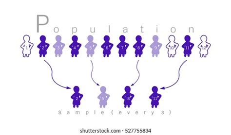 Systematic Random Sampling Stock Vectors Images Vector Art Shutterstock