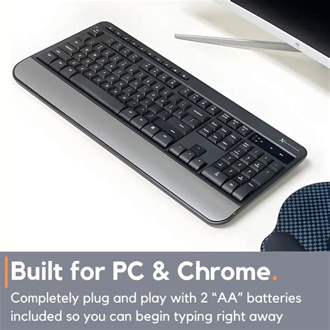 X9 Multimedia Usb Wireless Keyboard Comfortable And Quiet Typing Full Size