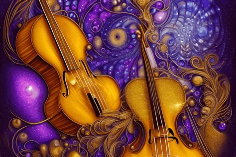 Majestic Full Body Wood Realistic Musical Instrument 4 String Upright Bass Guitar With Glow And